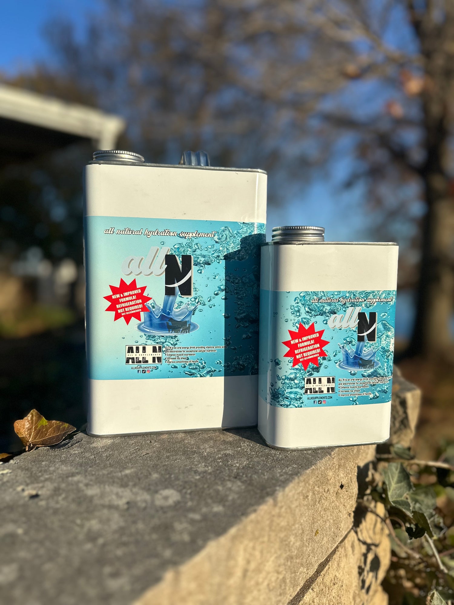 All N Supplements - Natural hydration supplement